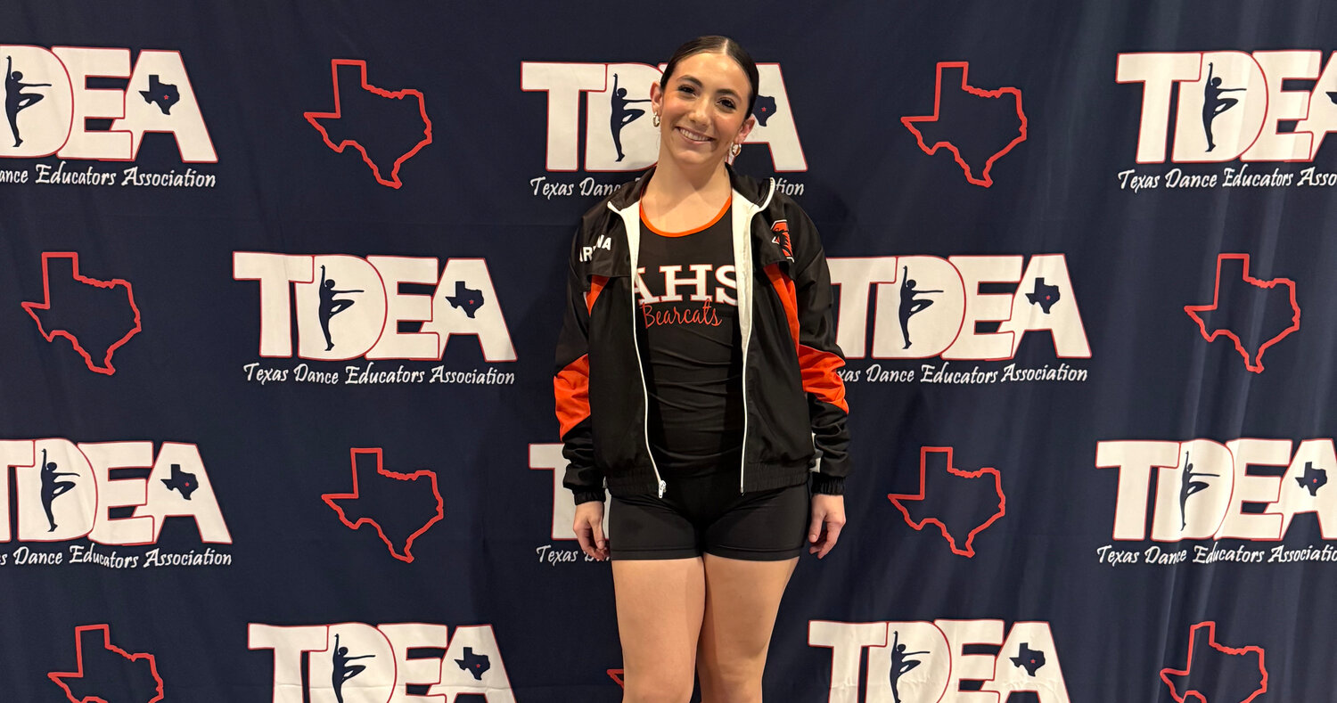 Head dance captain representing Aledo as member of all-state dance team ...