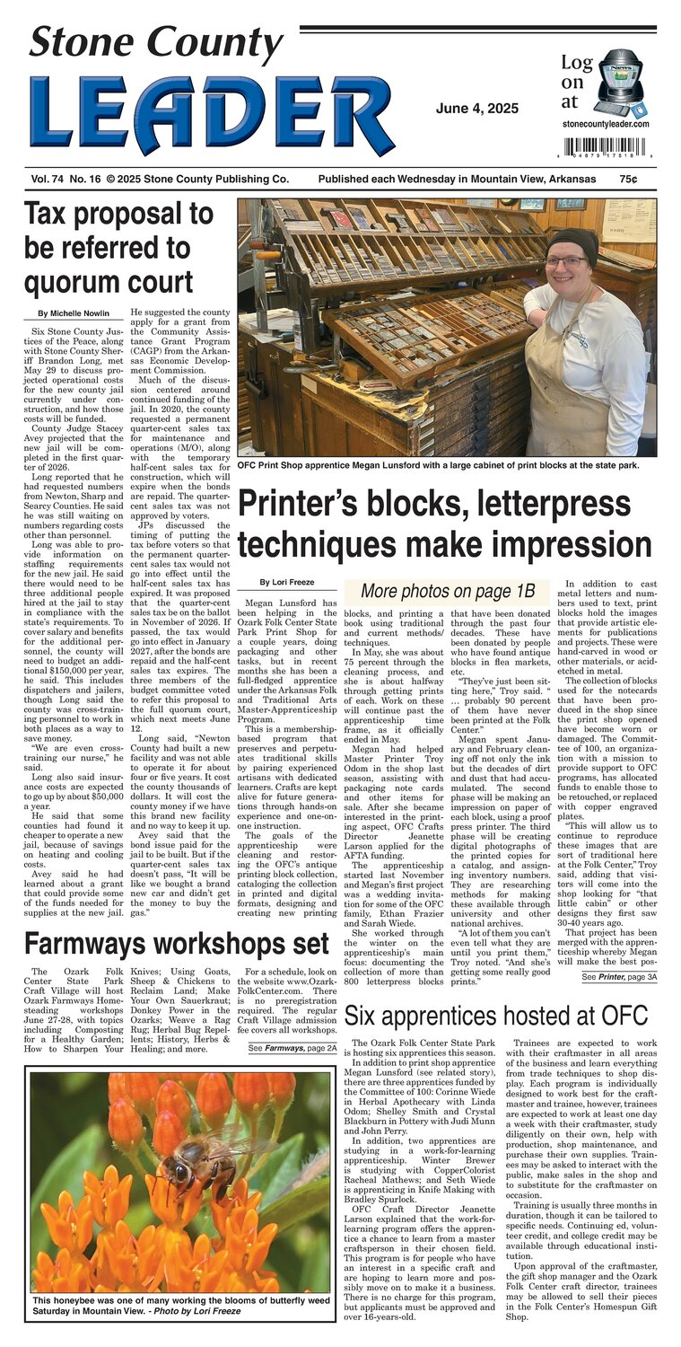 June 4, 2025 - Stone County Leader