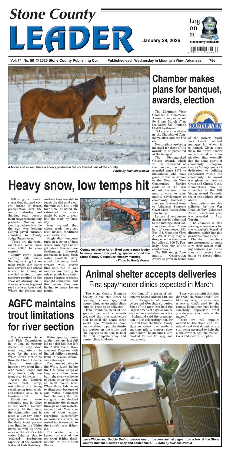 January 28, 2026 - Stone County Leader
