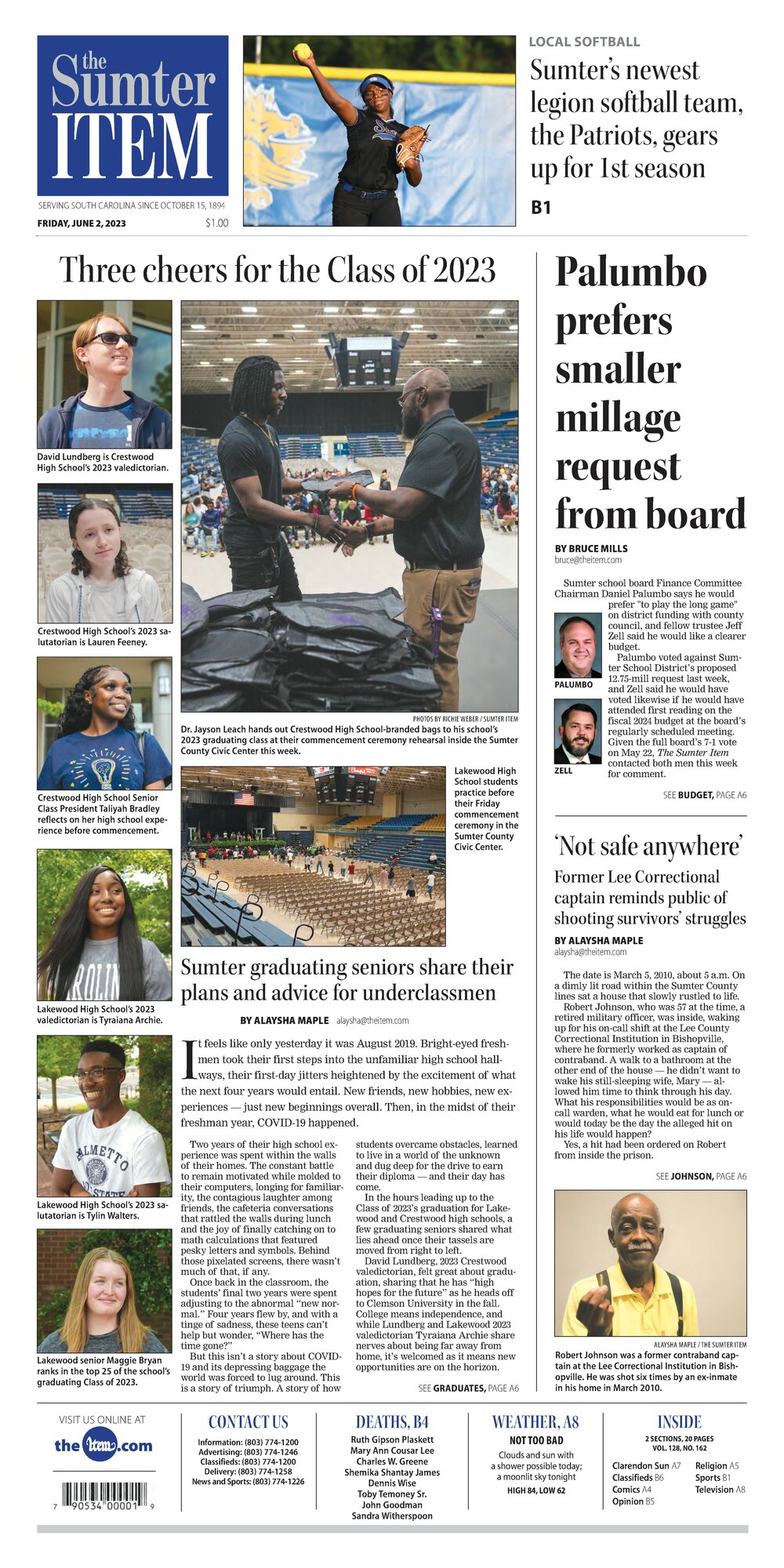 Friday, June 2, 2023 - The Sumter Item
