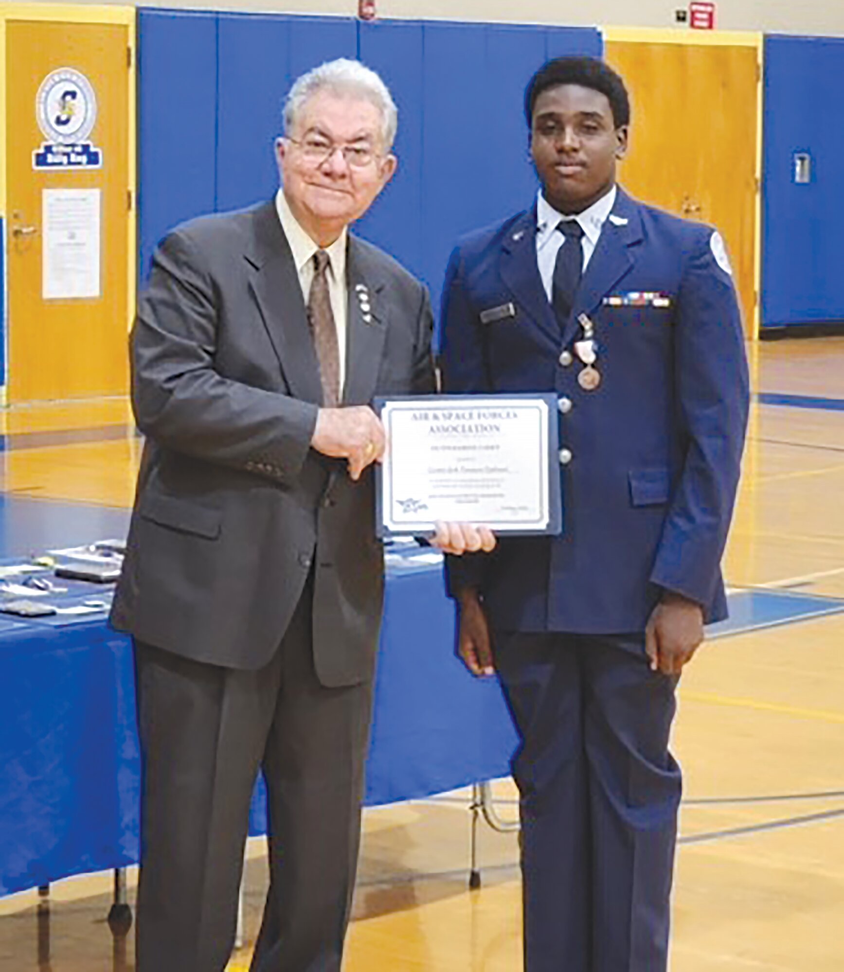 Air and Space Forces Association holds awards ceremonies for AFJROTC ...