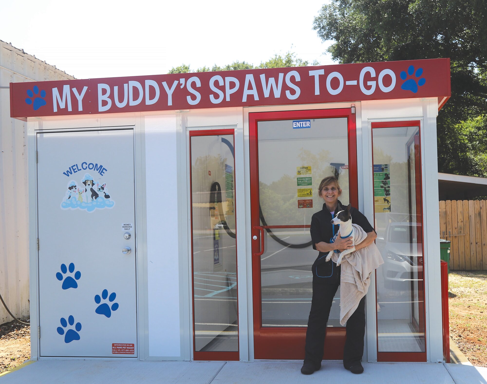 Sumter SPCA's new self-service dog wash station gets 2 paws up - The ...