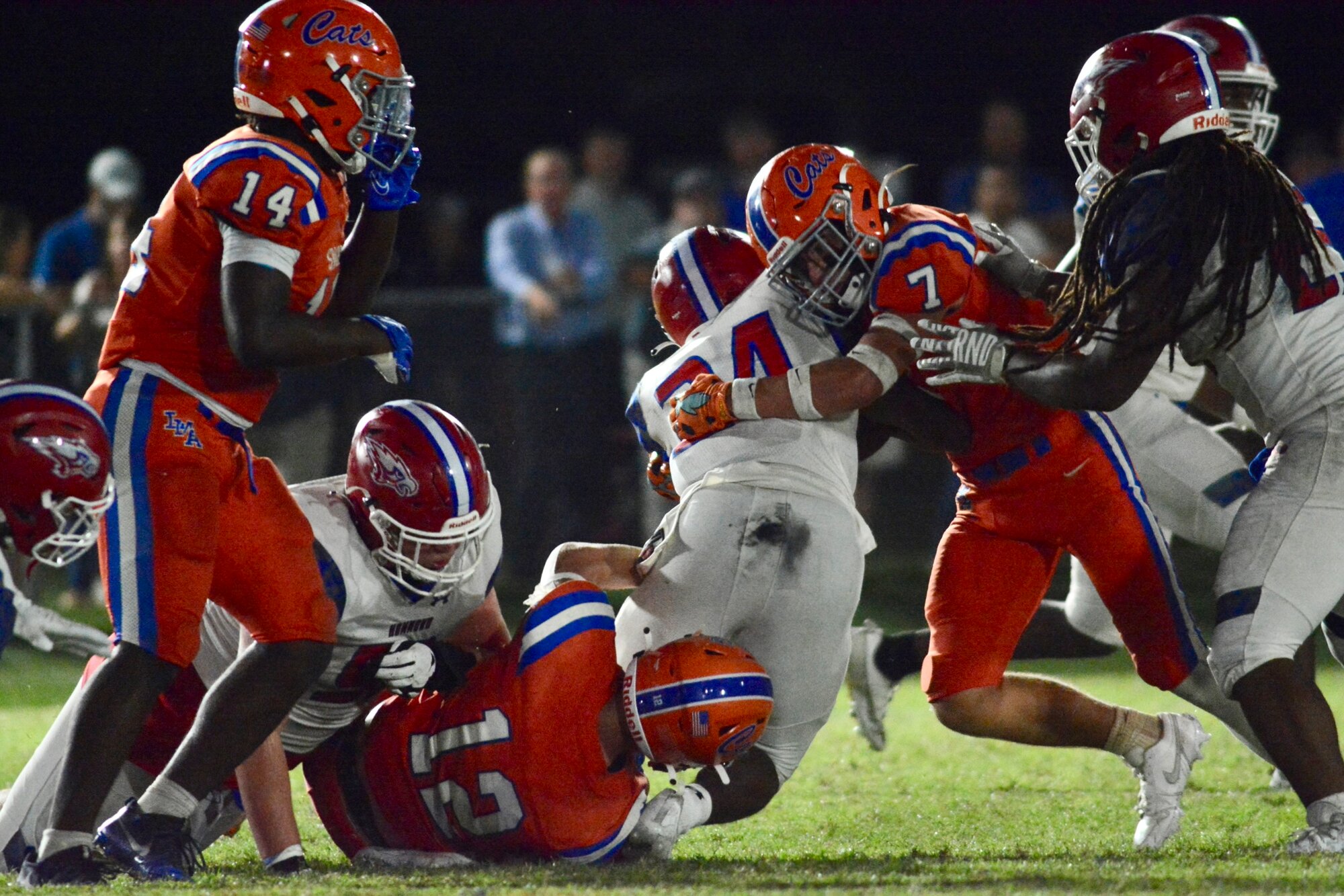 PHOTOS: Laurence Manning football hosts Hammond - The Sumter Item