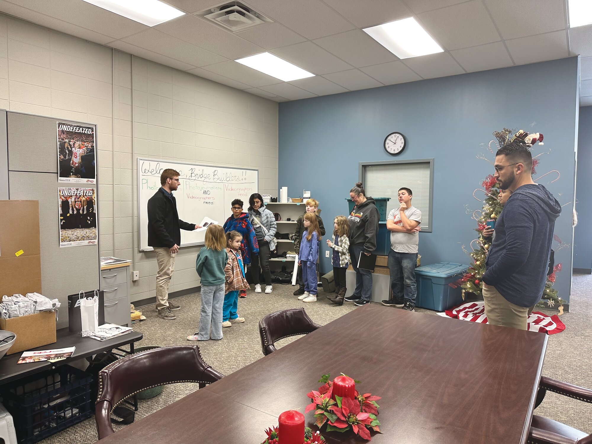 Sumter Item team hosts homeschool co-op for field trip - The Sumter Item