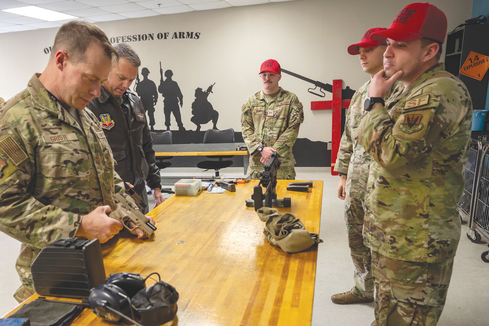 Combat arms training team visits Shaw Air Force Base - The Sumter Item