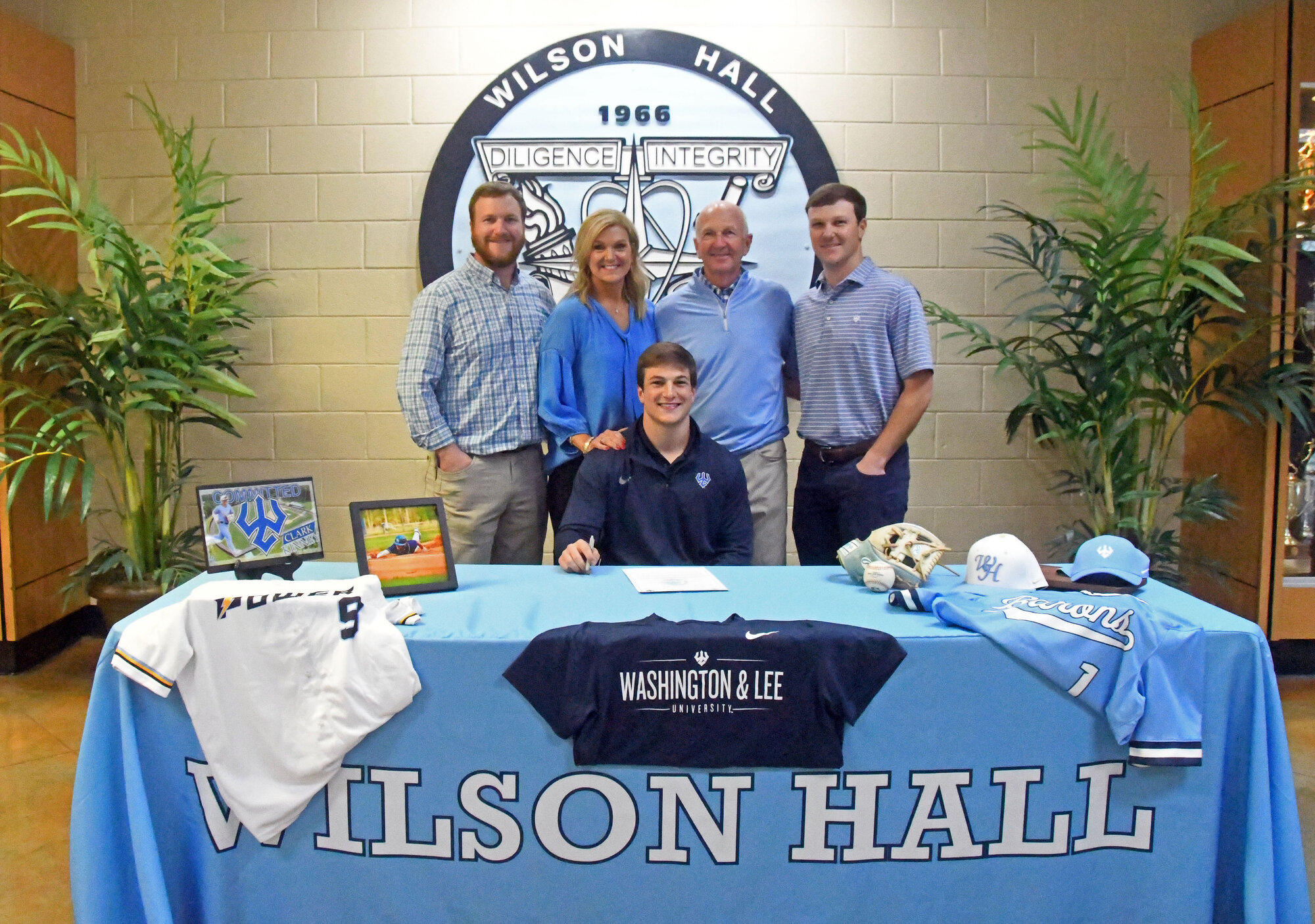 Wilson Hall's Kinney signs to play baseball at Washington and Lee - The ...