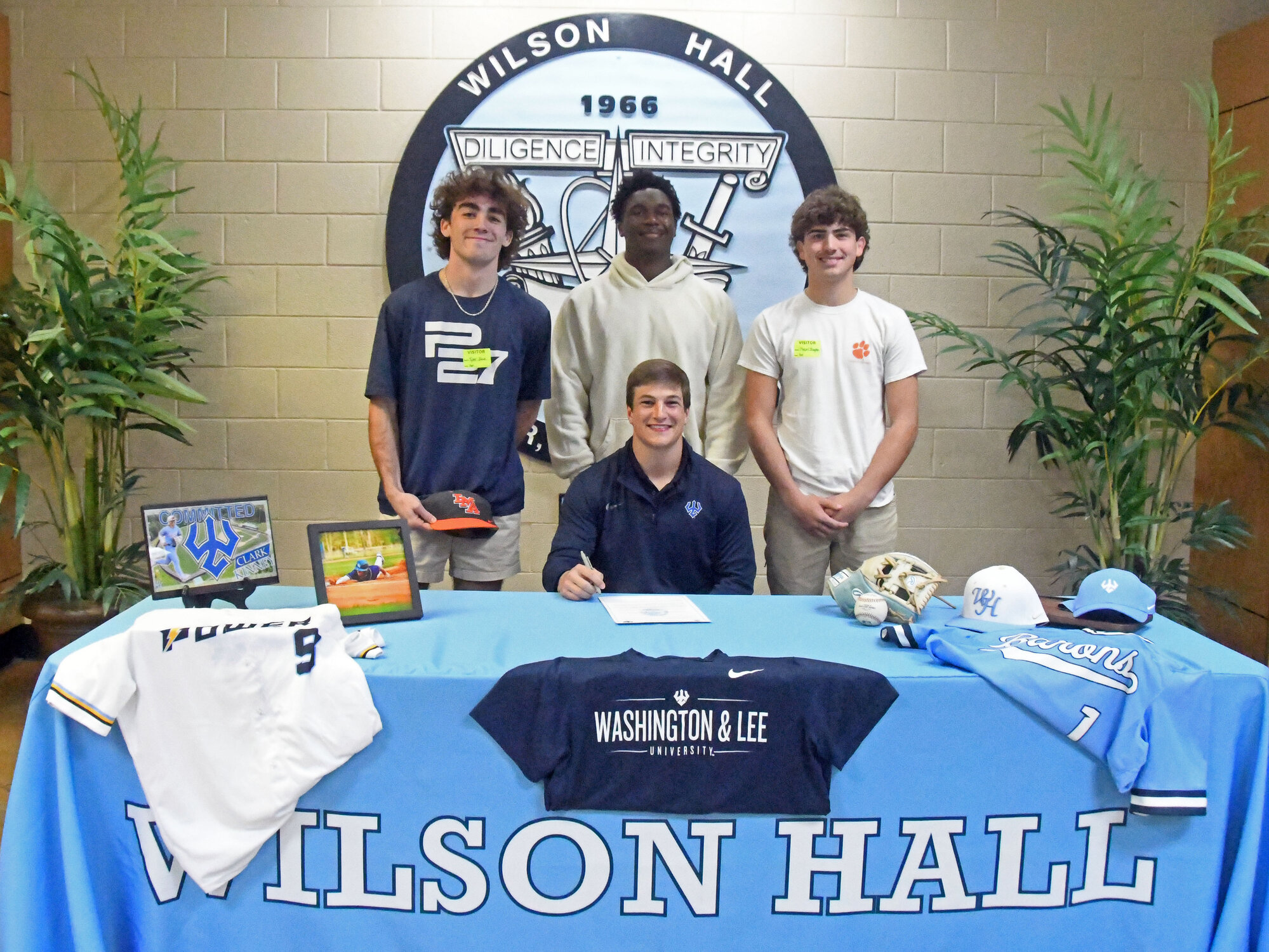 Wilson Hall's Kinney signs to play baseball at Washington and Lee - The ...