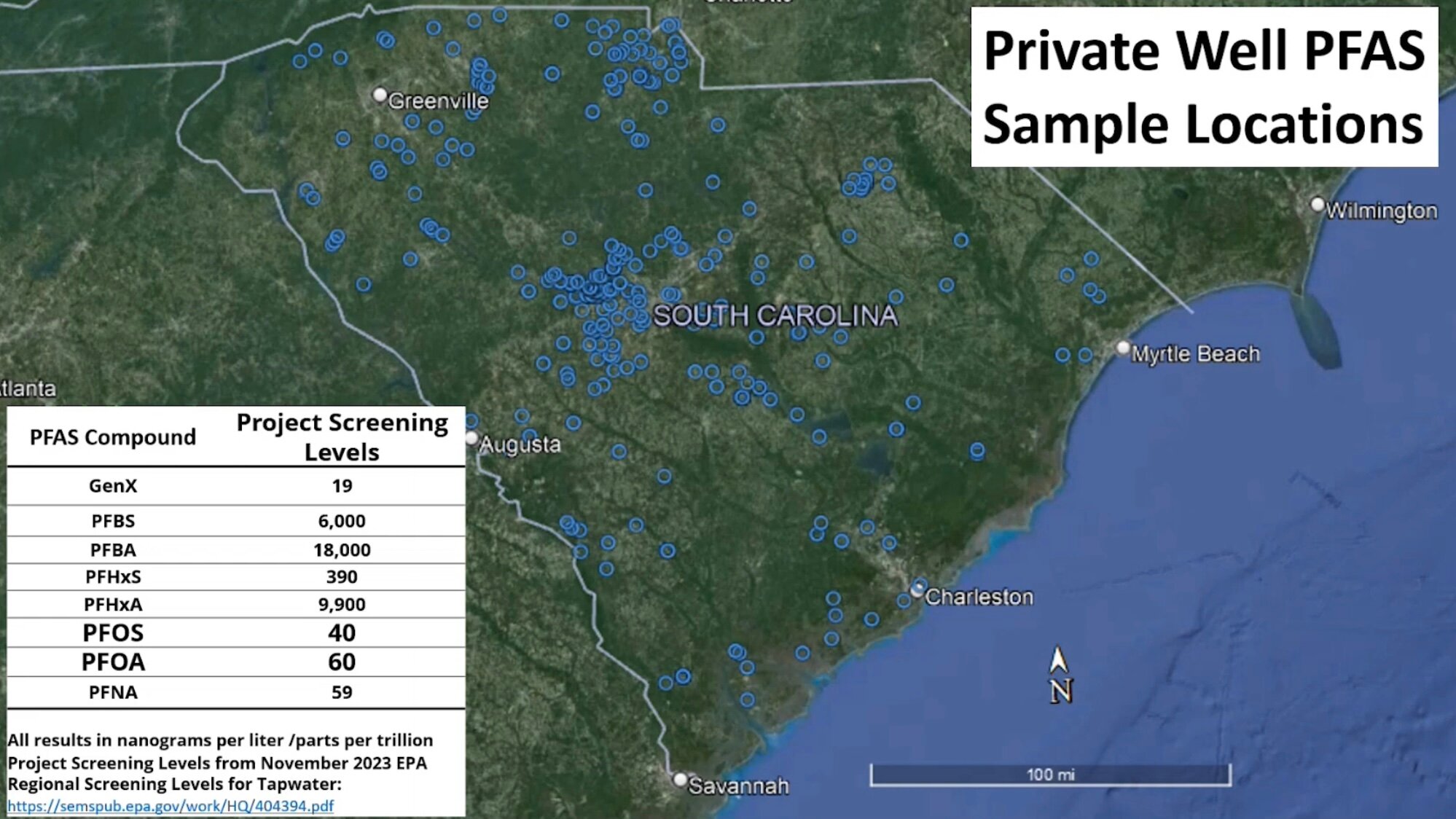 South Carolina DHEC seeks samples from wells for PFAS testing - The ...