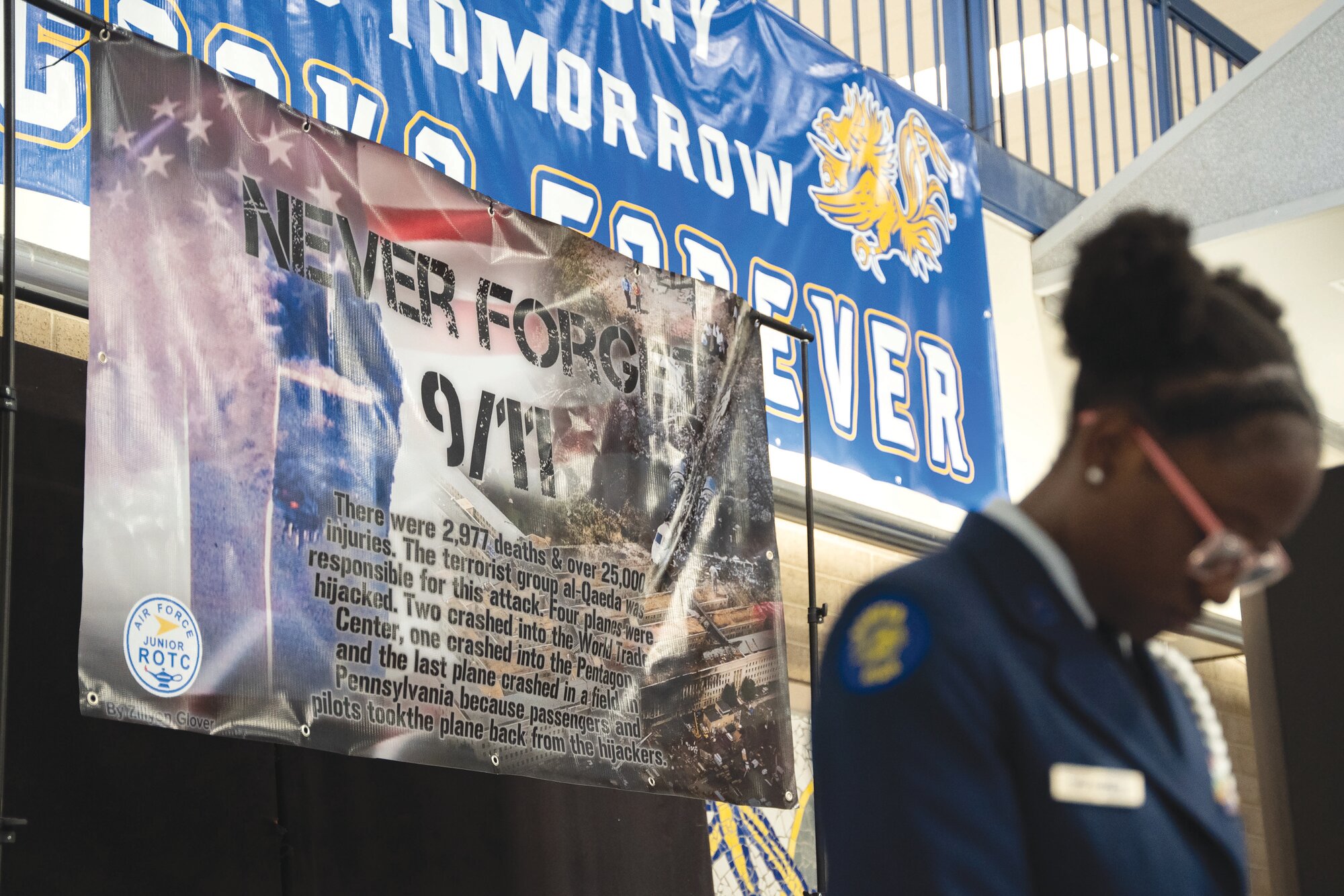 Sumter High ROTC creates display for Sept. 11 observance - The Sumter Item