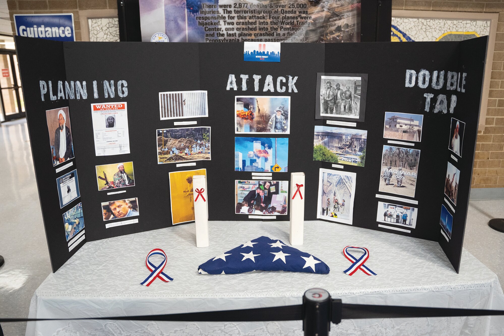 Sumter High ROTC creates display for Sept. 11 observance - The Sumter Item