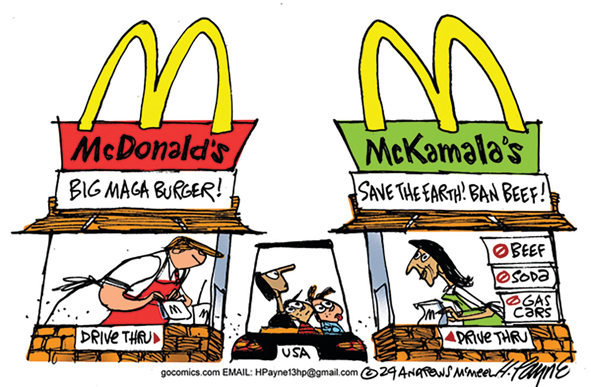 Editorial cartoon: Saturday, Oct. 26, 2024 - The Sumter Item