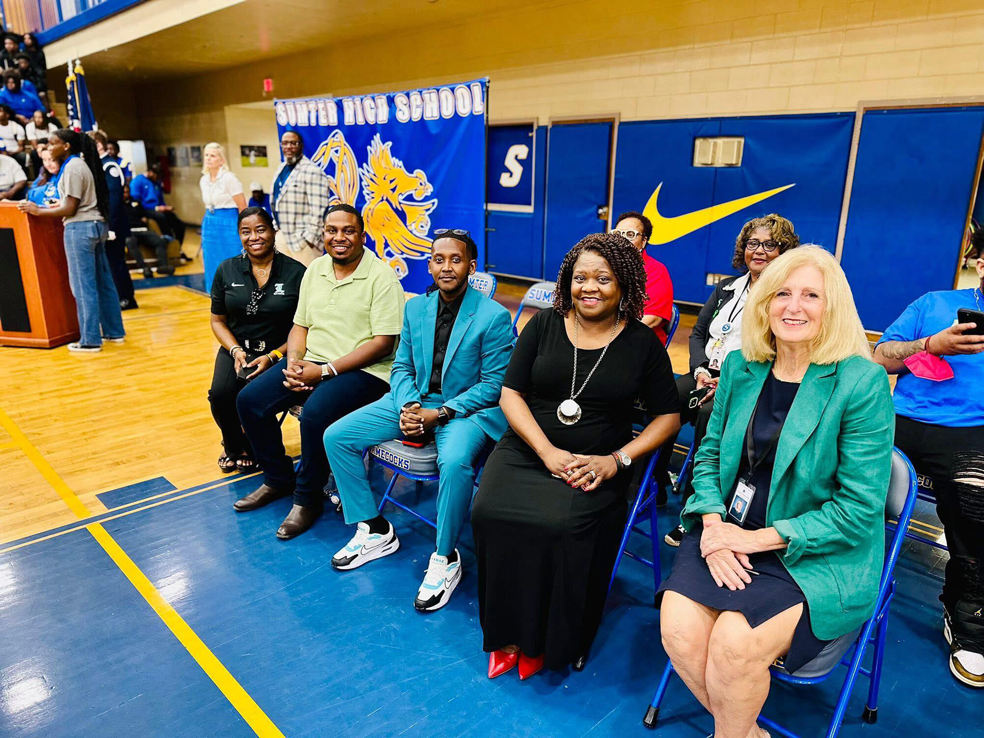 Sumter High officially receives Excellence in Sportsmanship Banner at ...
