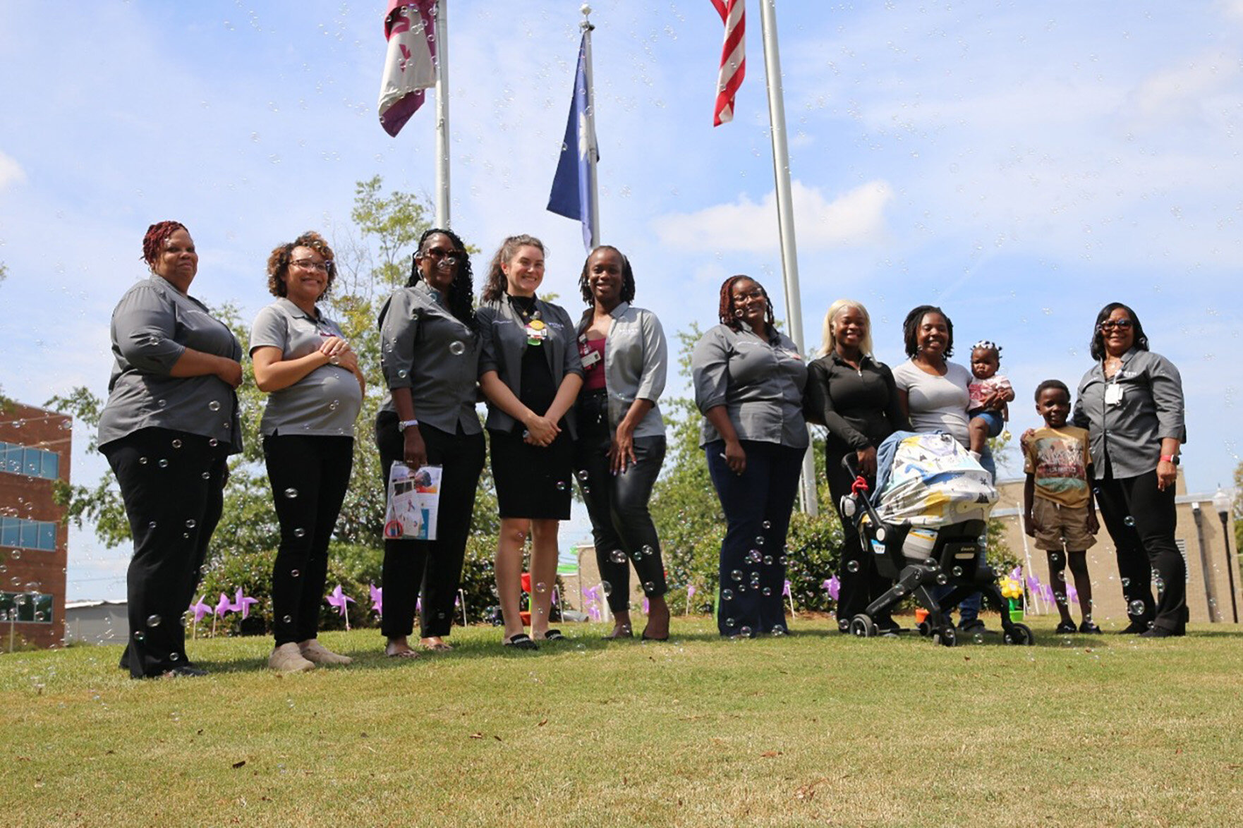 Tuomey highlights infant mortality prevention with annual bubble ...