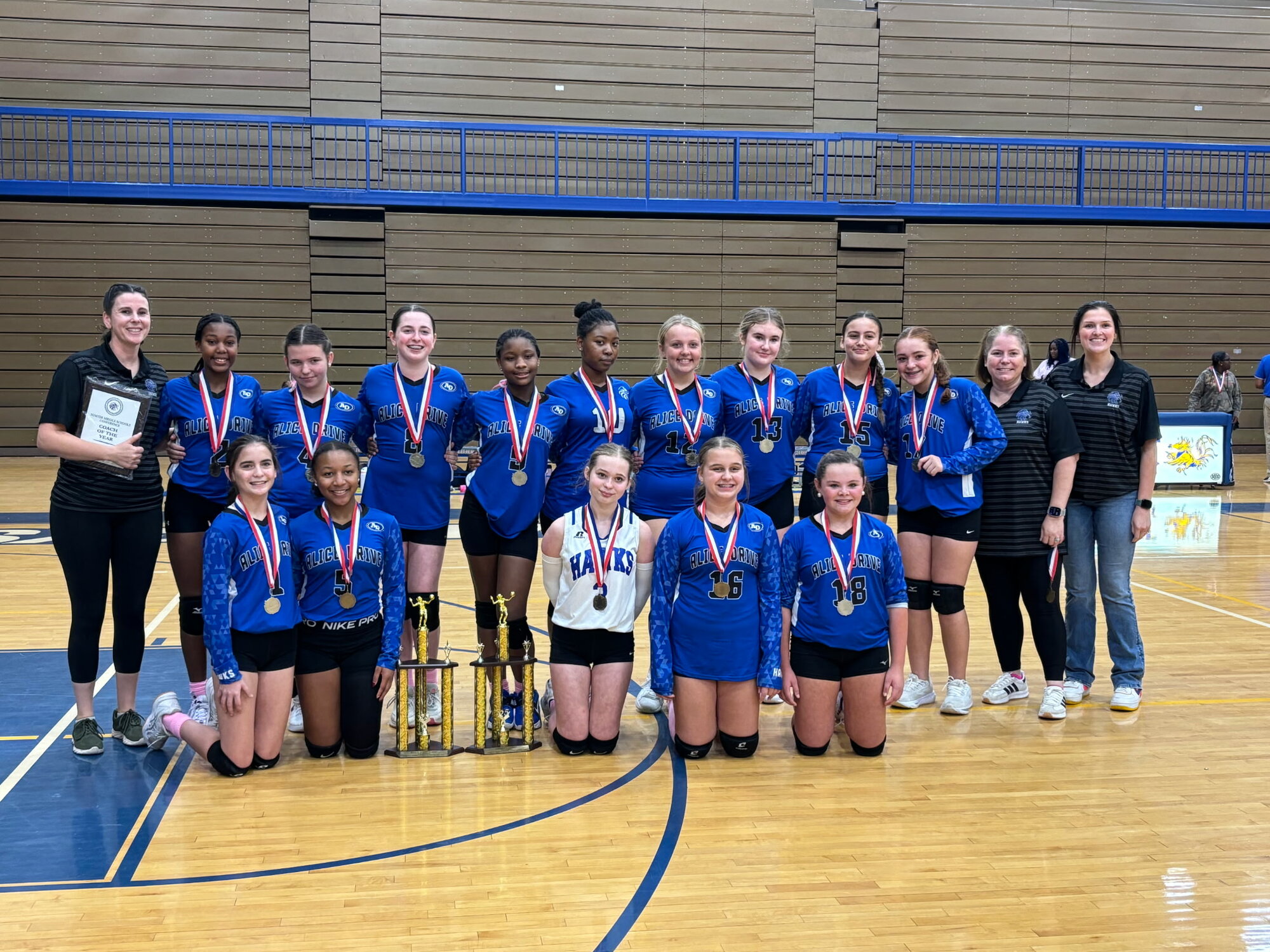 Alice Drive volleyball wins conference tournament - The Sumter Item