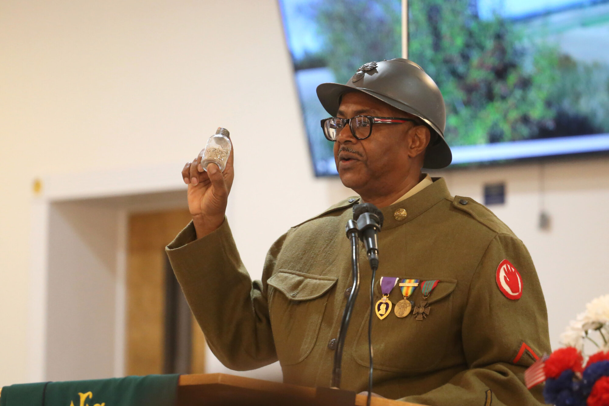 The story lives on: Grandson of 371st Infantry Regiment sergeant brings ...