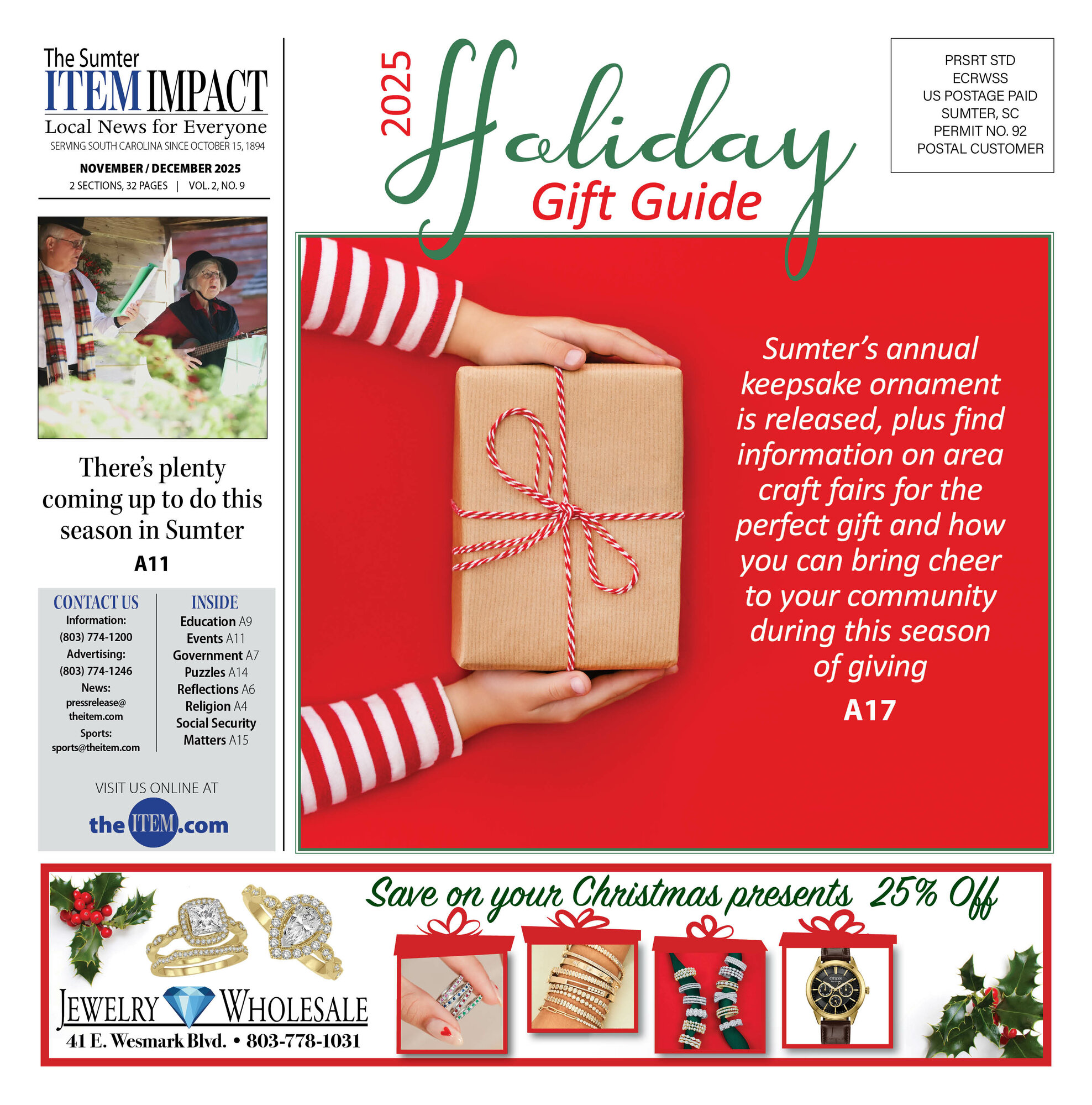 Check out the November / December 2025 edition of The Sumter Item ...