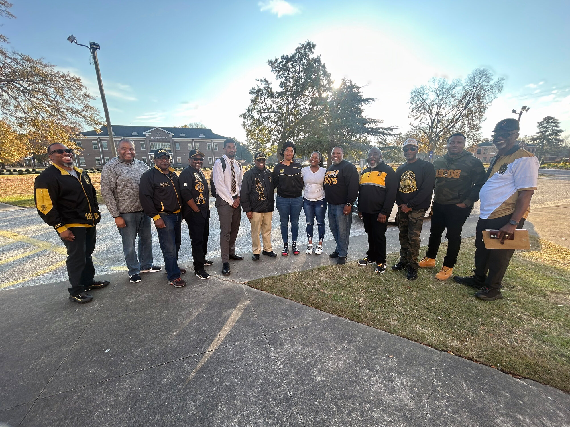 Sumter fraternities host food drive to help 20 families celebrate ...