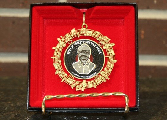 Sumter icon Bill Pinkney featured on City of Sumter's keepsake ornament ...