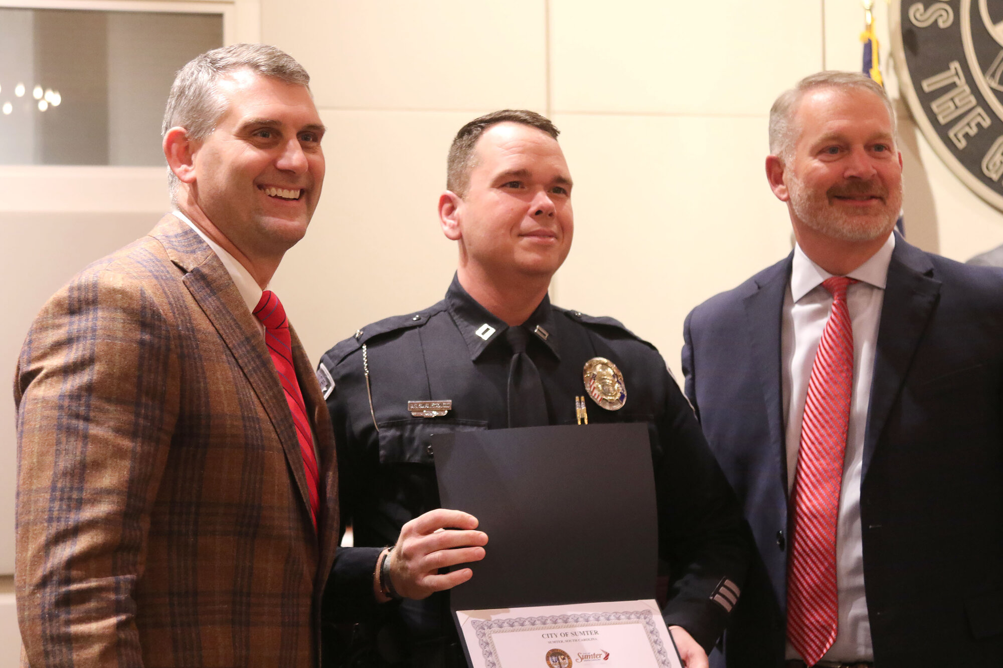 City of Sumter employees with 820 collective years of service honored ...