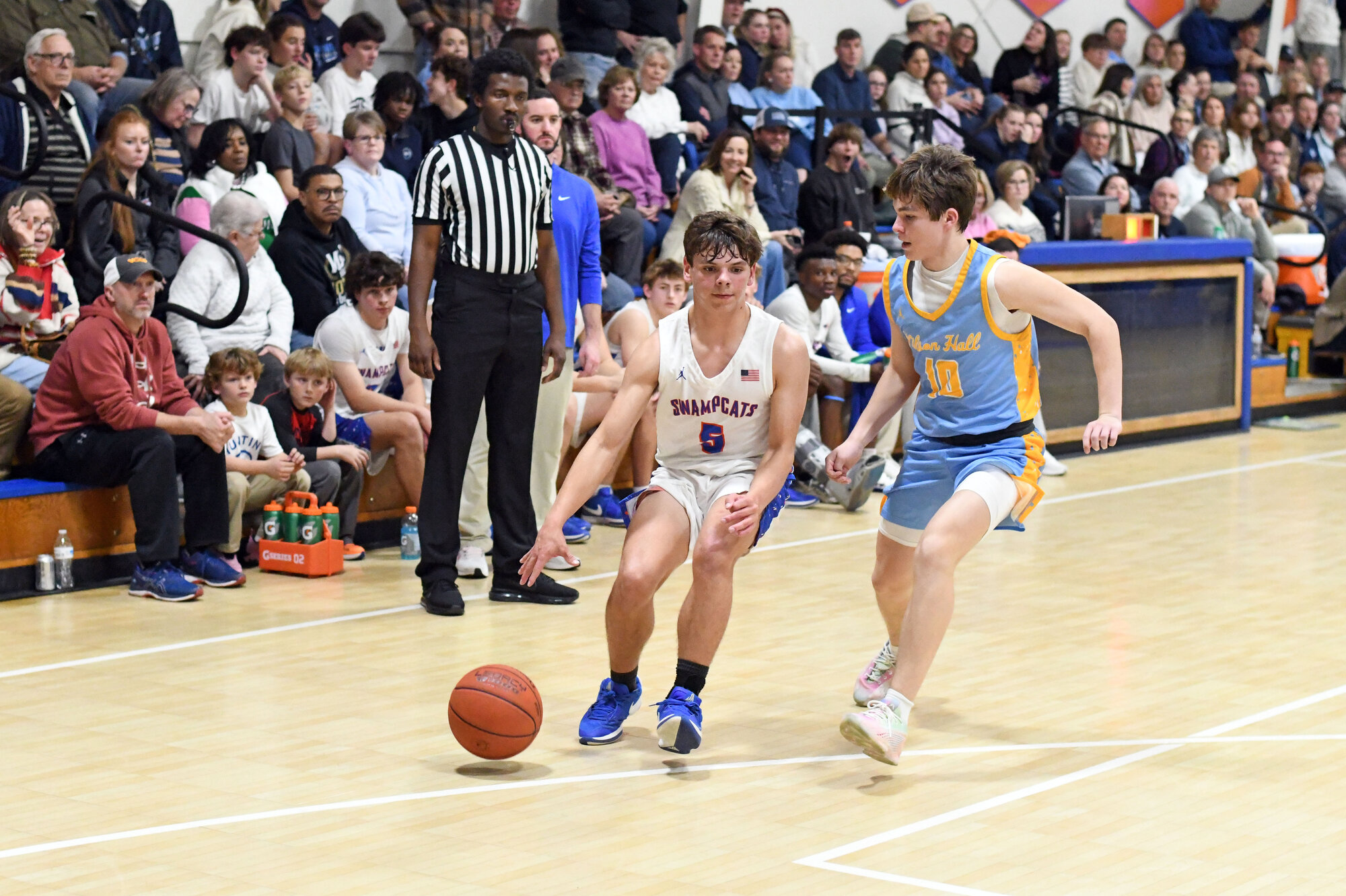 PHOTOS: Laurence Manning basketball hosts Wilson Hall - The Sumter Item