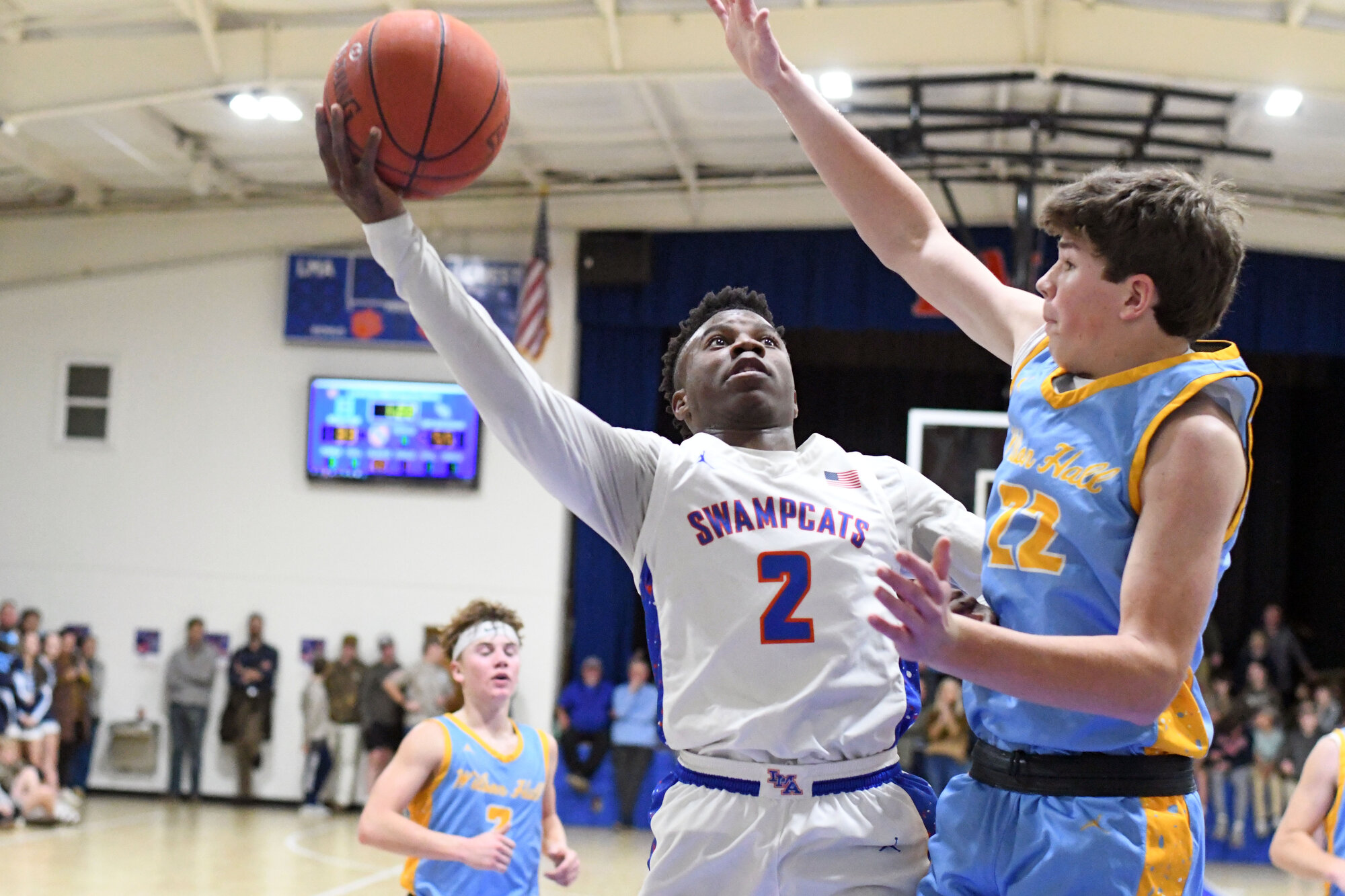 PHOTOS: Laurence Manning basketball hosts Wilson Hall - The Sumter Item