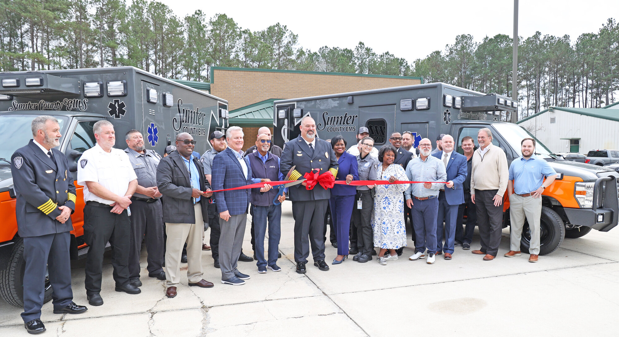 Sumter Chamber hosts ribbon cuttings for new ambulances, fire engines ...
