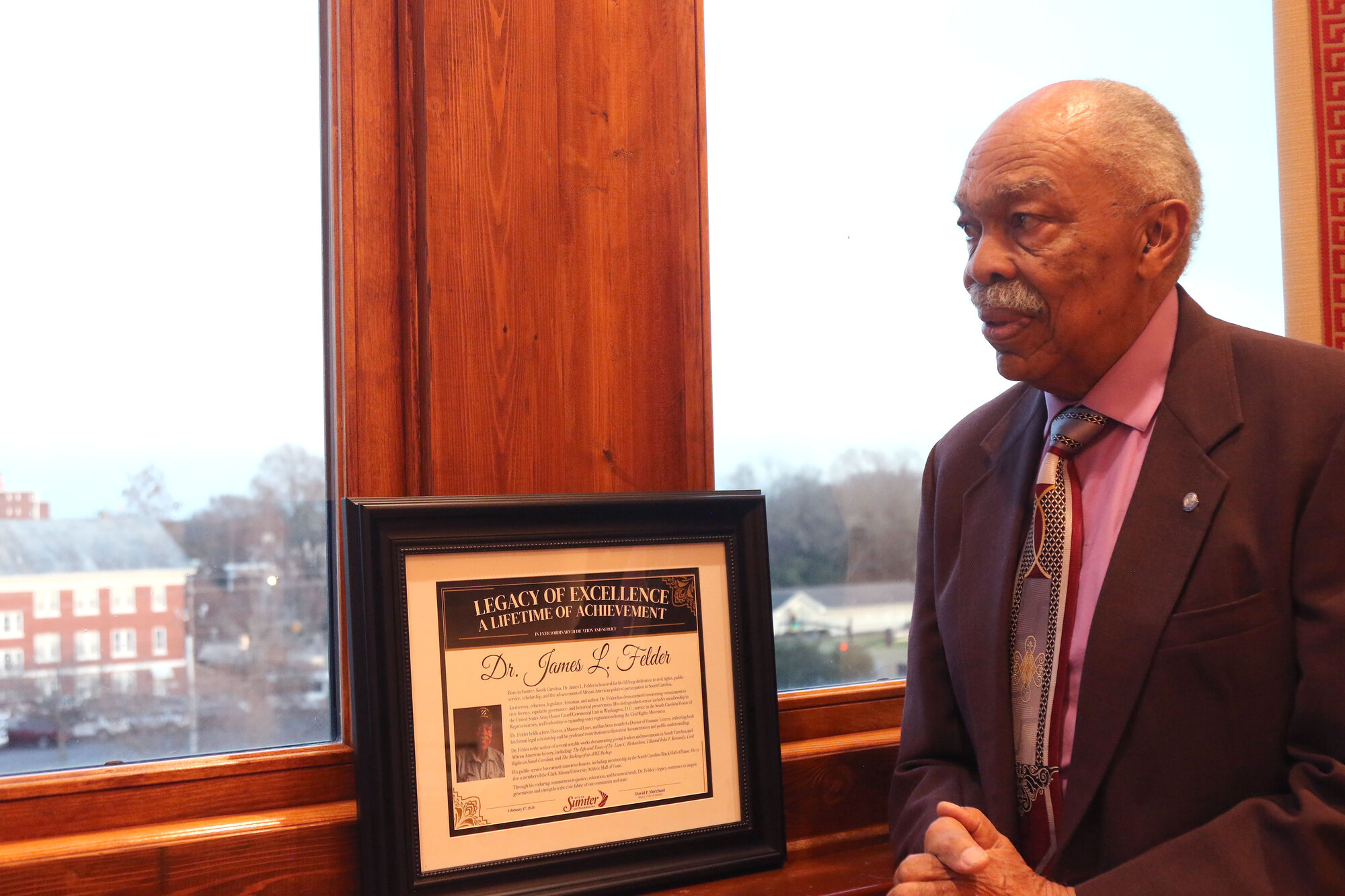 Sumter native James L. Felder reflects on his childhood and activism ...