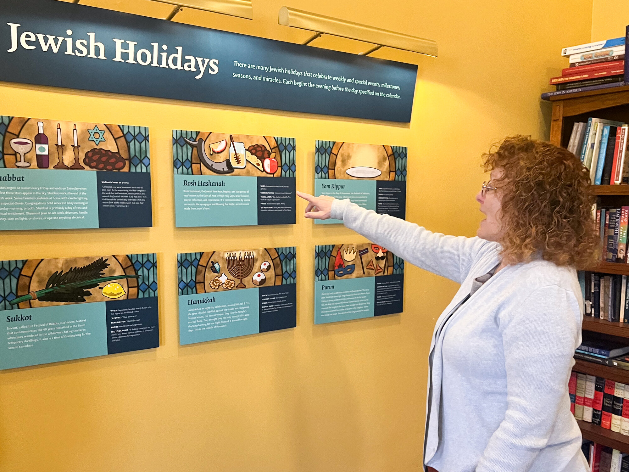 Temple Sinai's site manager Roof looks to educate public on Jewish ...