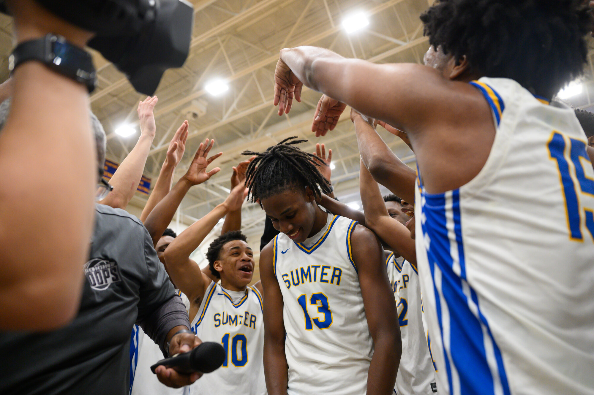 Sumter High's Brown caps off spectacular Gamecock career with 17 in ...